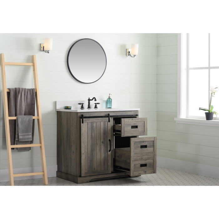 Laurel Foundry Modern Farmhouse Cayden 36 Single Bathroom Vanity With